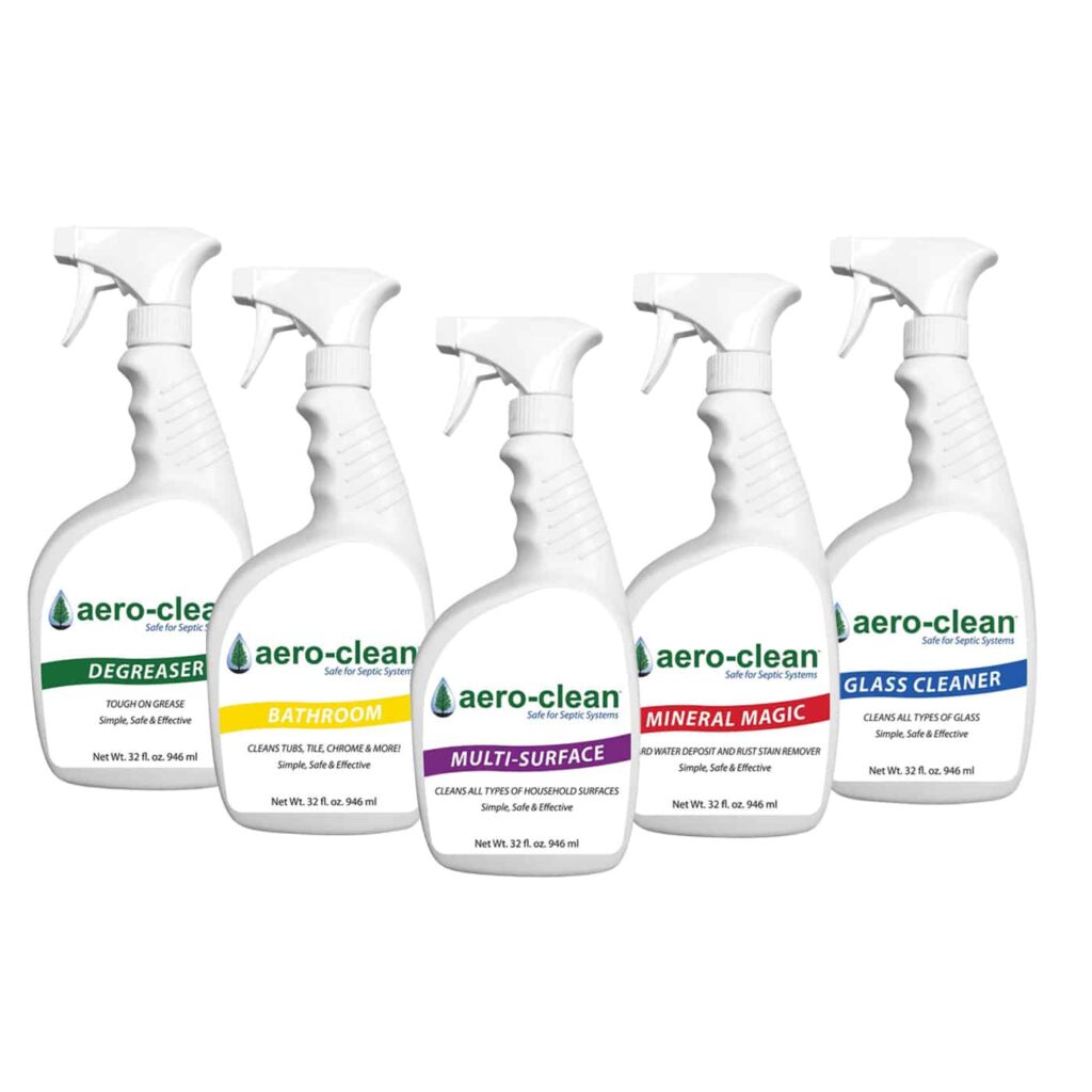 Septic Safe Cleaners and Environmentally Friendly Cleaners